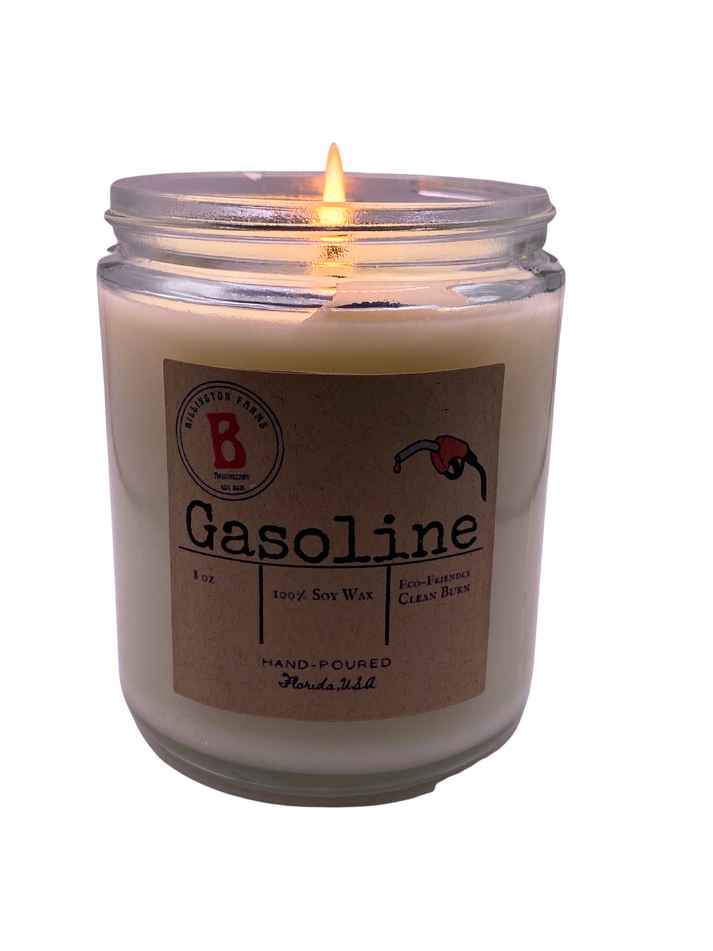 Gasoline Scented Candle – Billington Farms