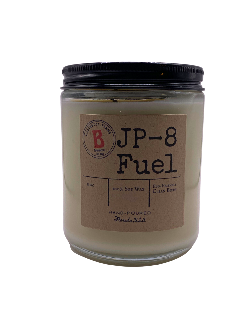 JP-8 Fuel Scented Candle – Billington Farms